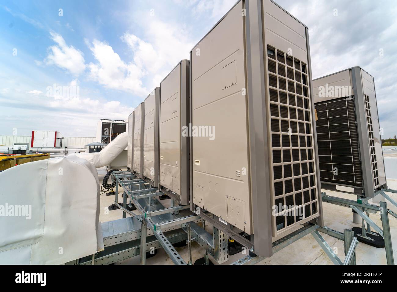 Multizone air conditioning and ventilation system Stock Photo - Alamy