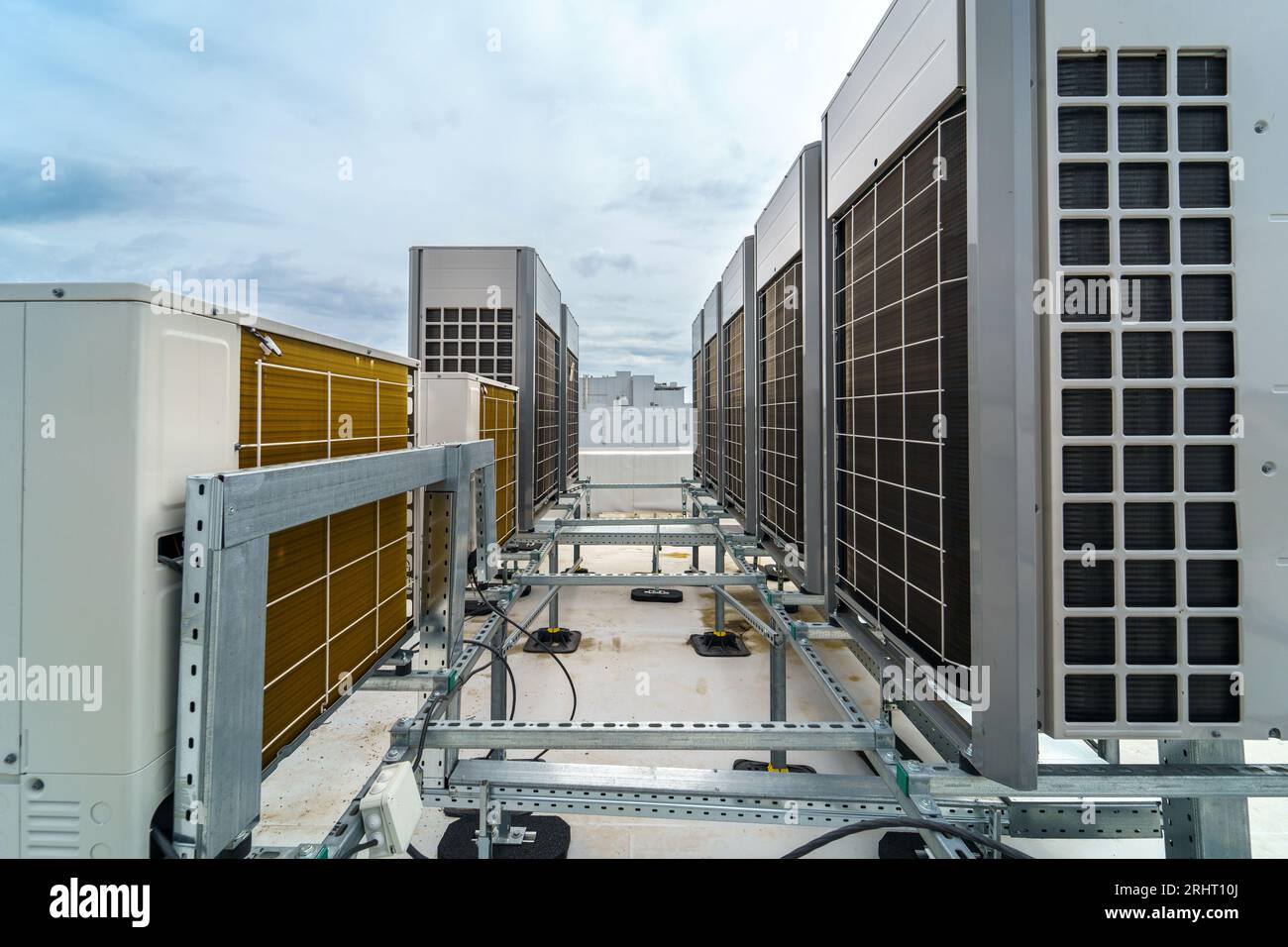 Multizone air conditioning and ventilation system Stock Photo - Alamy