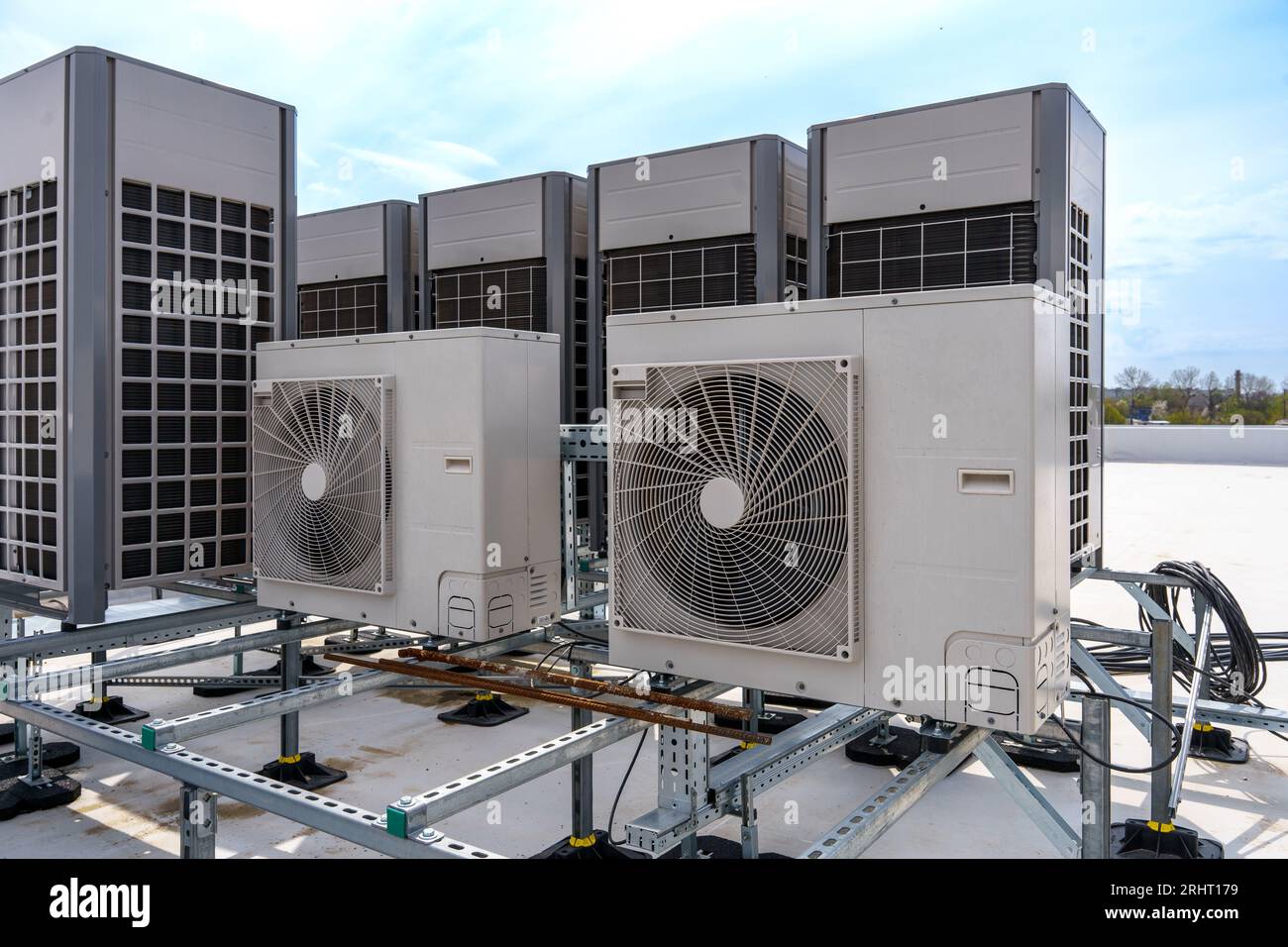 Multizone air conditioning and ventilation system Stock Photo - Alamy