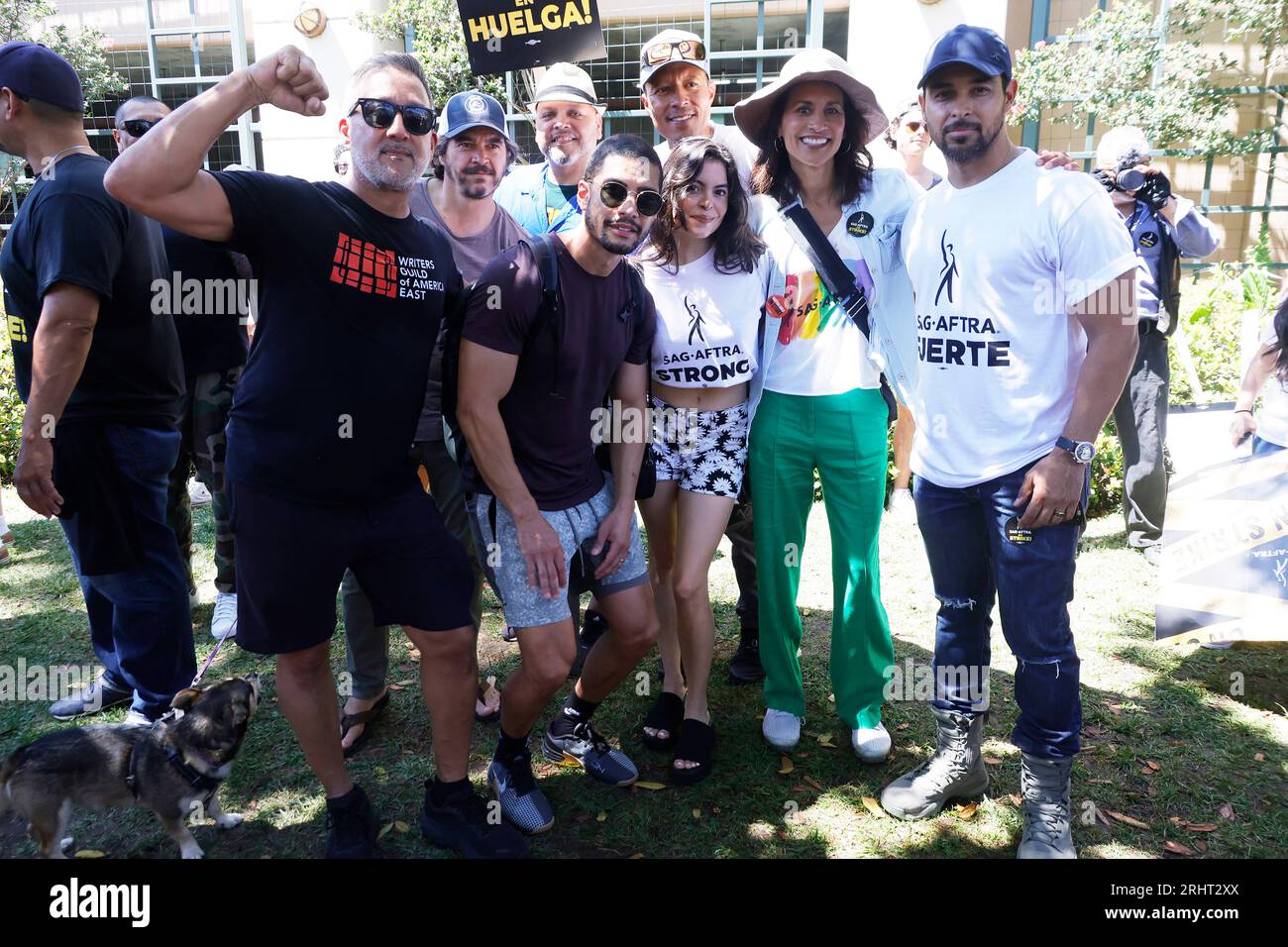 Burbank, Ca. 18th Aug, 2023. Rick Gonzalez, Michelle C. Bonilla, Wilmer ...
