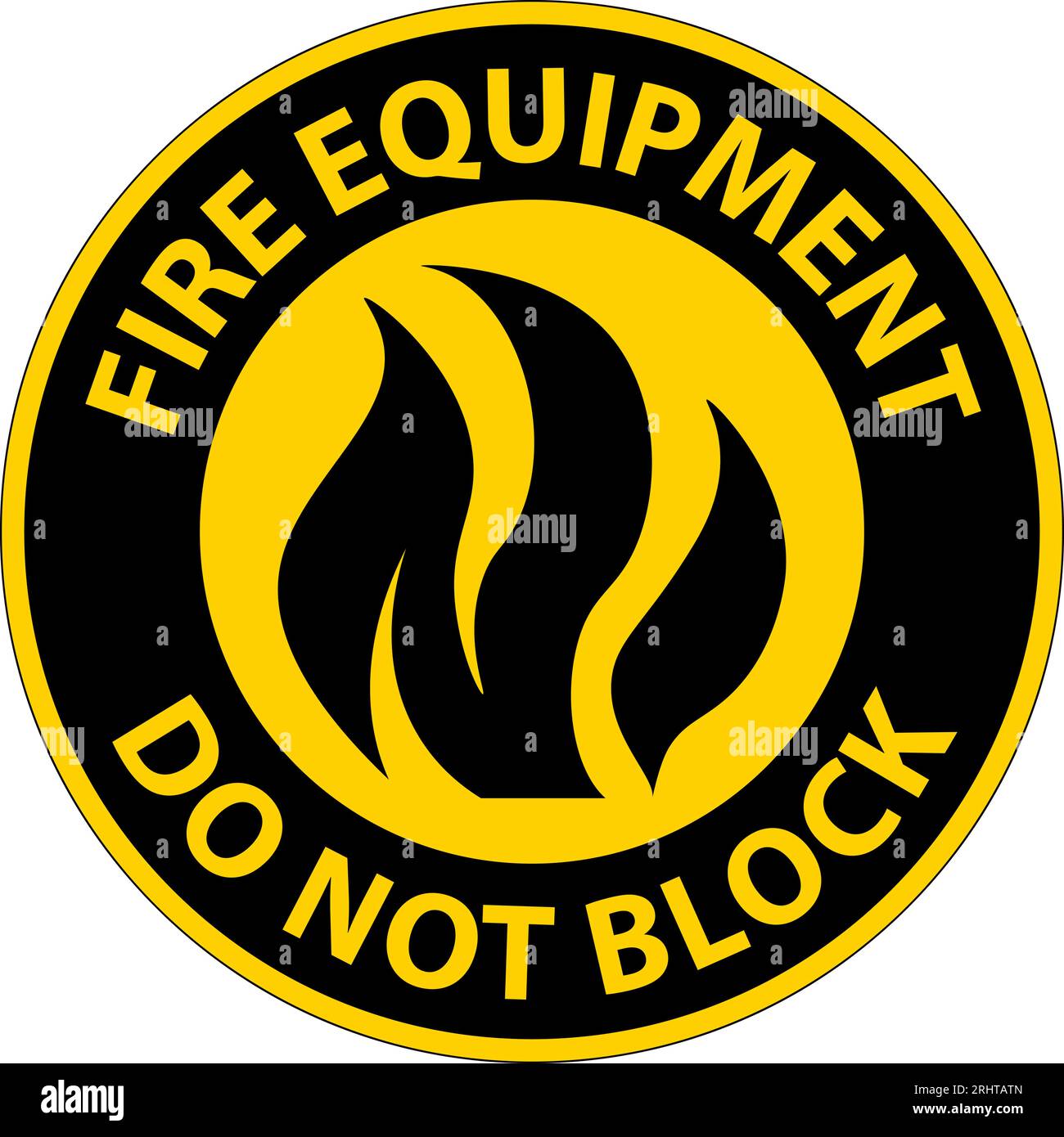 Block fire exit sign hi-res stock photography and images - Alamy