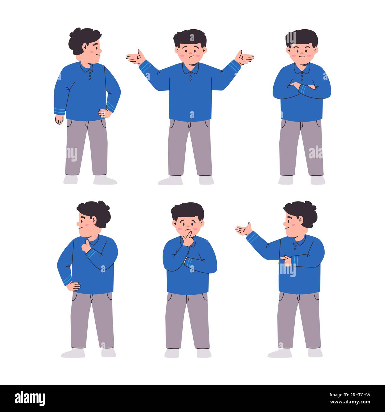 Facial expressions collection hi-res stock photography and images - Alamy