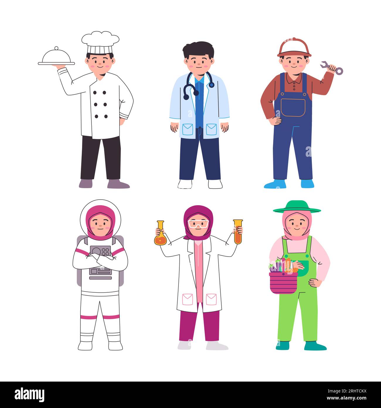 Cartoon chef expression Cut Out Stock Images & Pictures - Alamy