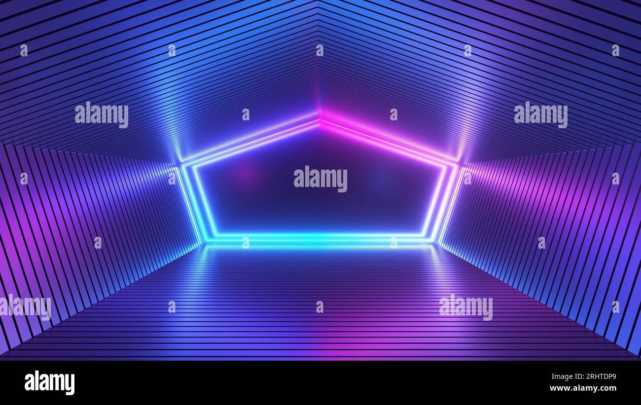 Abstract neon illustration Stock Photo - Alamy