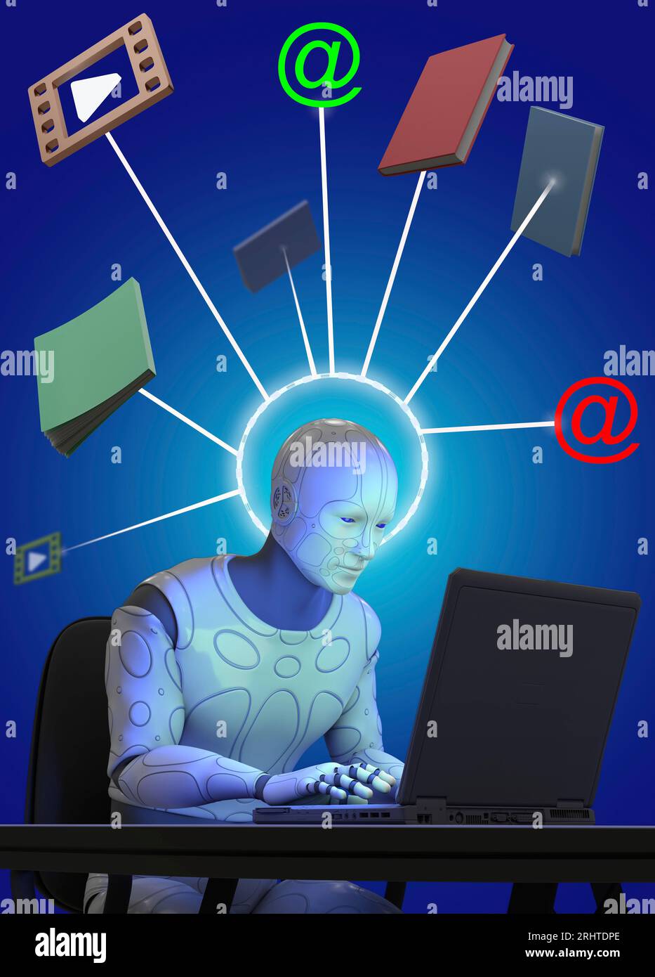 Ai generated generative artificial intelligence hi-res stock ...