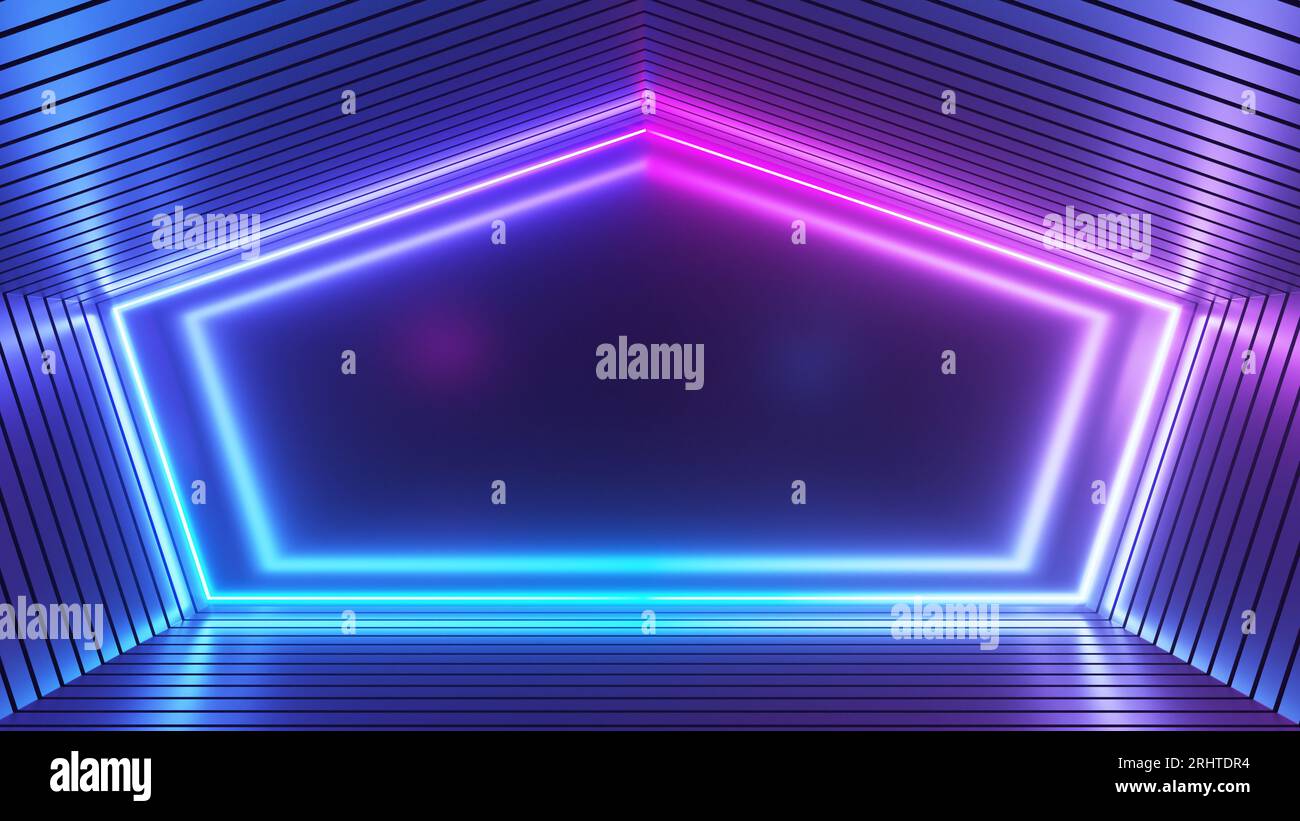 Abstract neon illustration Stock Photo - Alamy