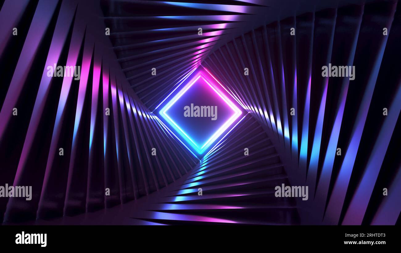 Abstract neon illustration Stock Photo - Alamy