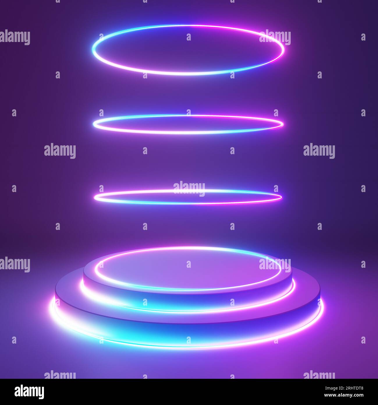 Abstract neon illustration Stock Photo - Alamy