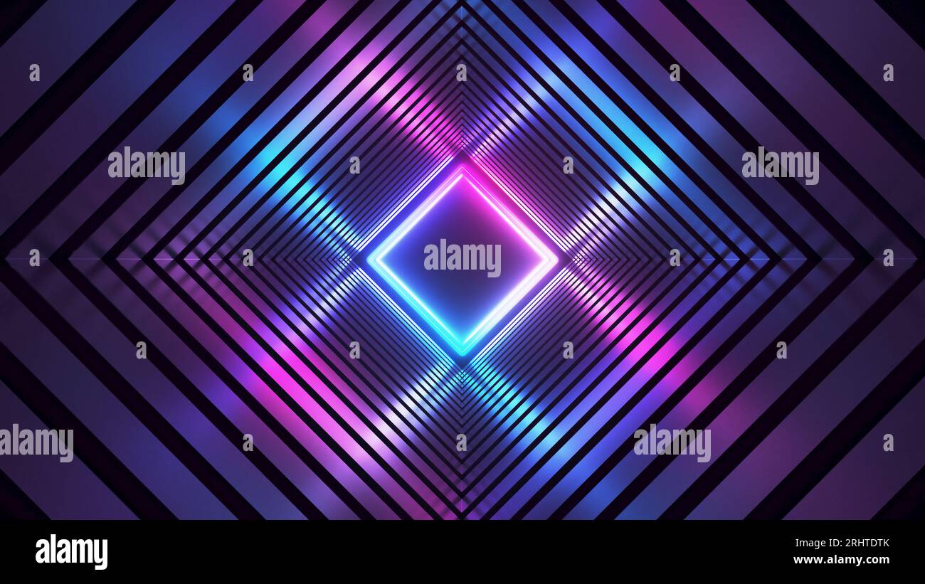 Abstract neon illustration Stock Photo - Alamy