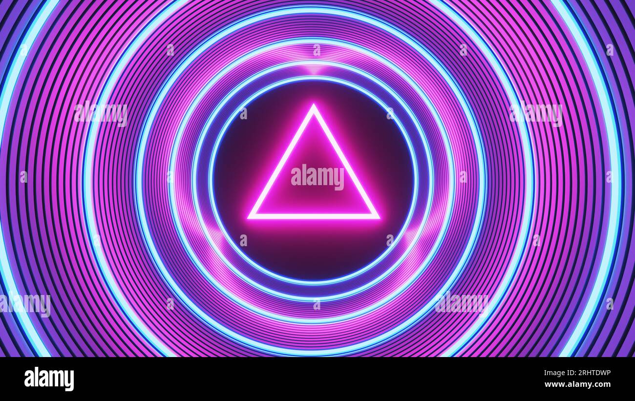 Abstract neon illustration Stock Photo - Alamy