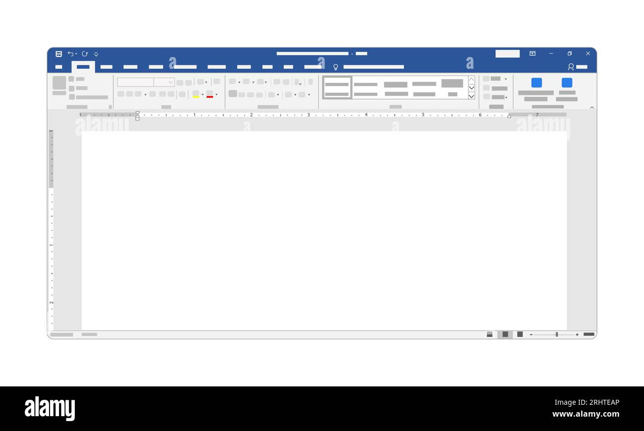 Office productivity application white paper editor file document ...