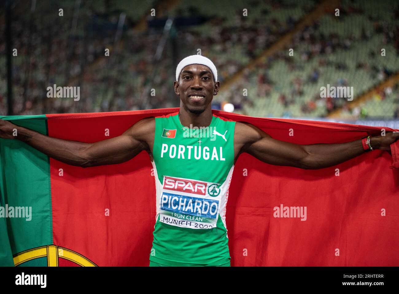 Pedro Pichardo (Portugal, Gold Medal). Triple Jump men, Final. IAAF European Championships ...