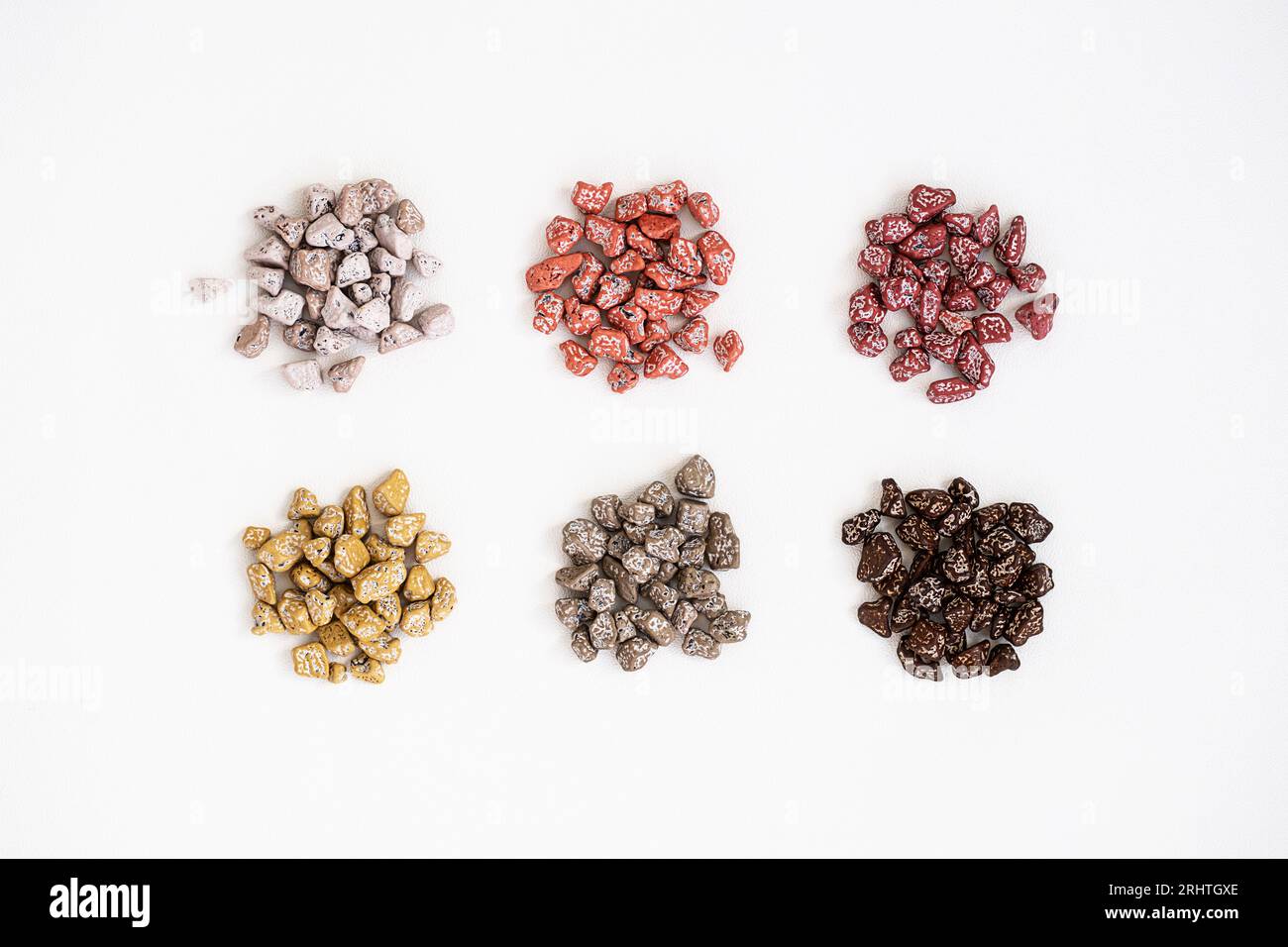 Chocolates pebble. Chocolate candies shaped rock Stock Photo - Alamy