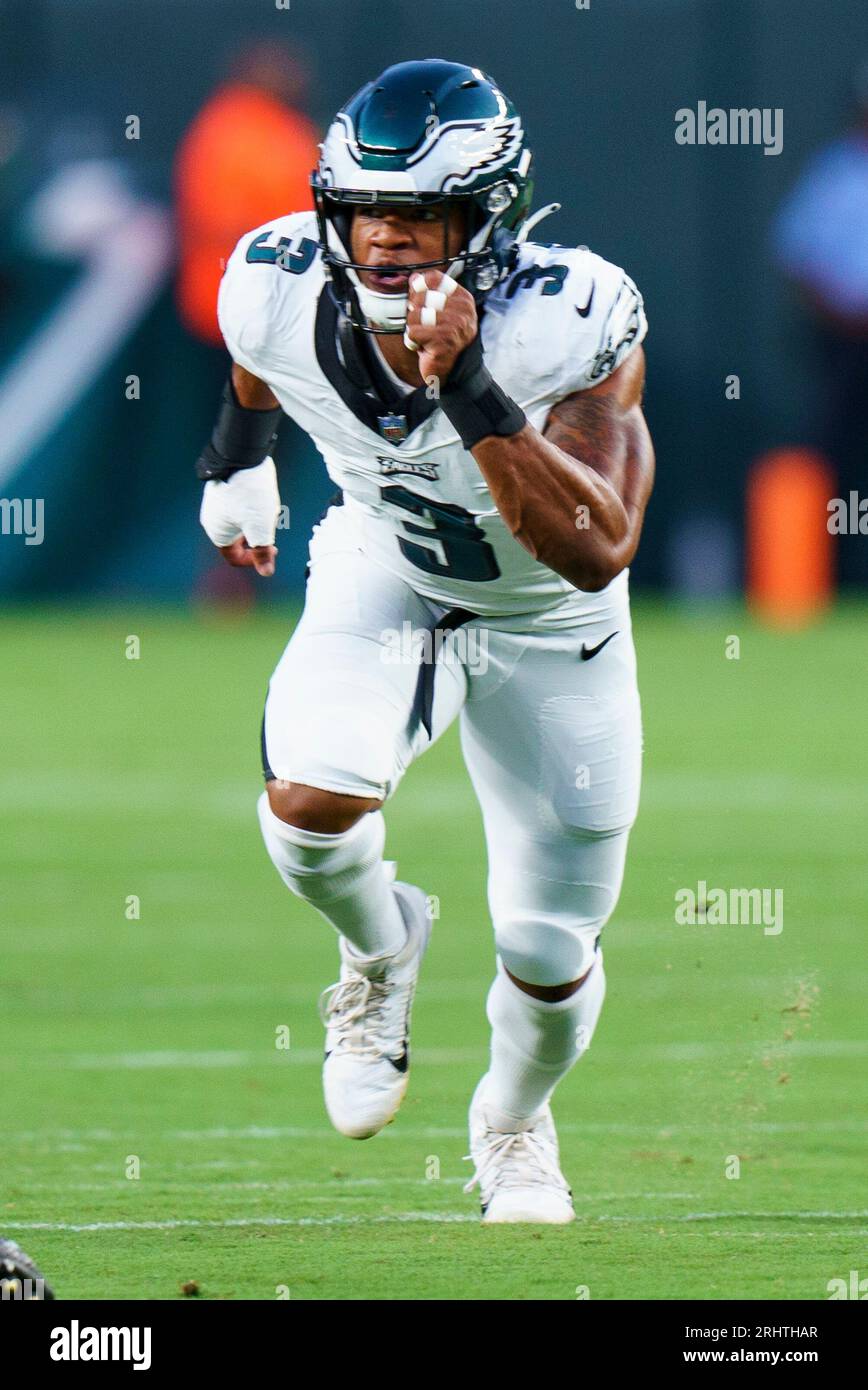 Philadelphia Eagles linebacker Nolan Smith (3) in action during the NFL ...
