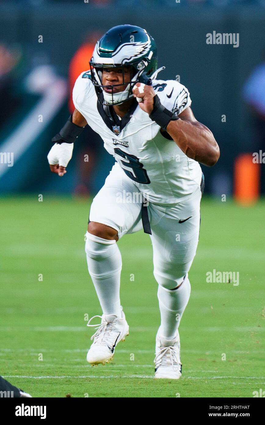 Philadelphia Eagles linebacker Nolan Smith (3) in action during the NFL ...