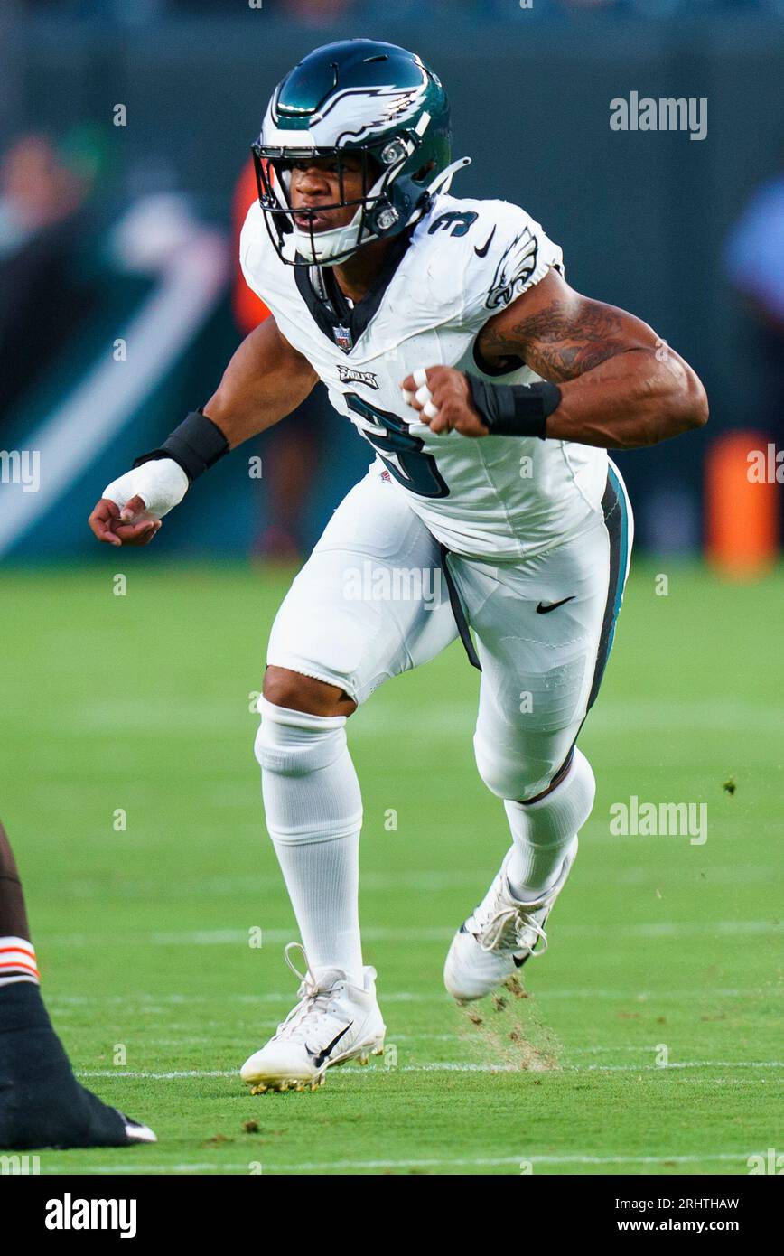 Philadelphia Eagles linebacker Nolan Smith (3) in action during the NFL ...