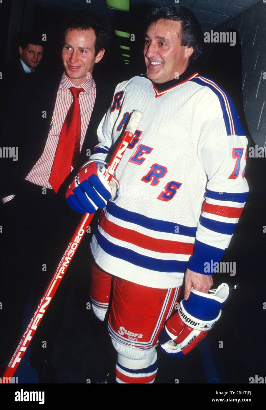 1985 John McEnroe Phil Esposito Credit: PhotoLink/MediaPunch Stock ...