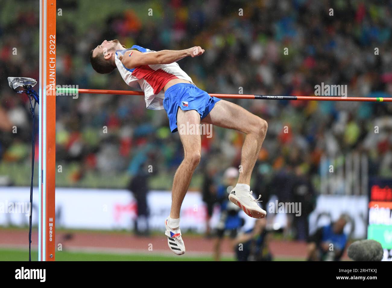 Jan Stefela (Czech Republic). High Jump. European Championships Munich ...