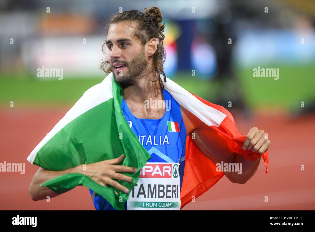 Gianmarco Tamberi (Italy). High Jump Gold Medal. European Championships ...