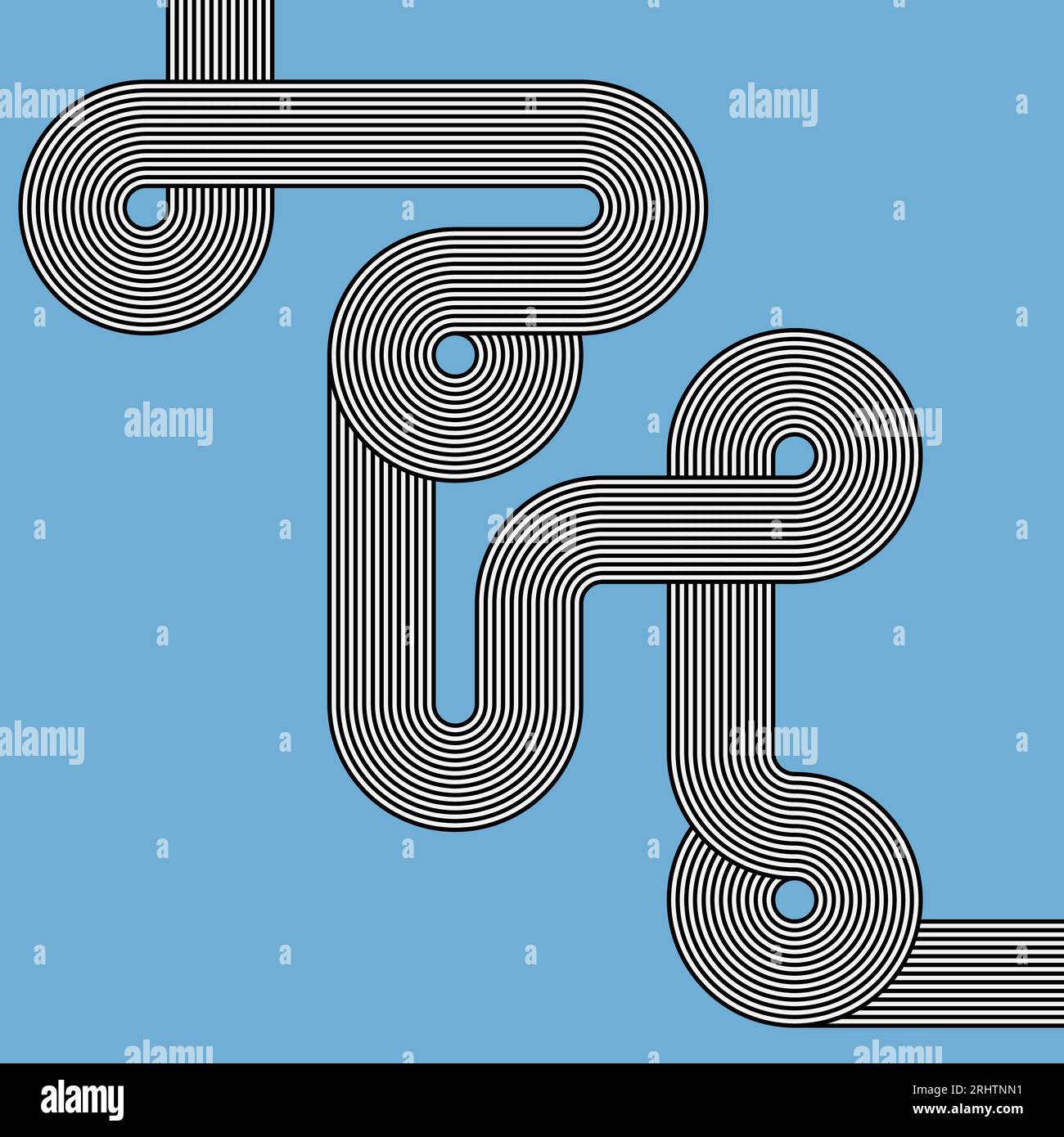 Intertwined pattern hi-res stock photography and images - Alamy