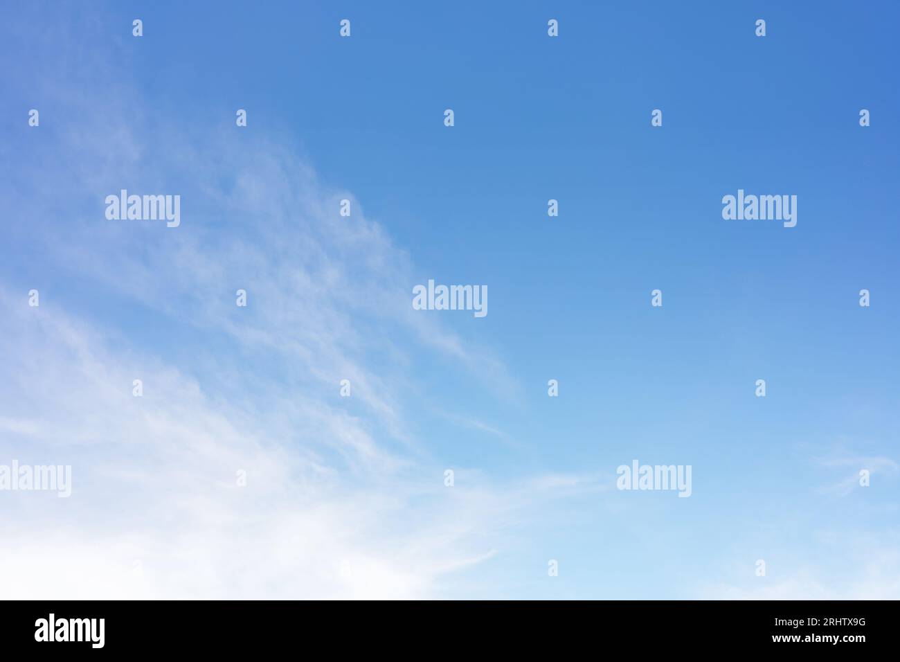 Summer blue sky cloud gradient light white background. Beauty clear ...