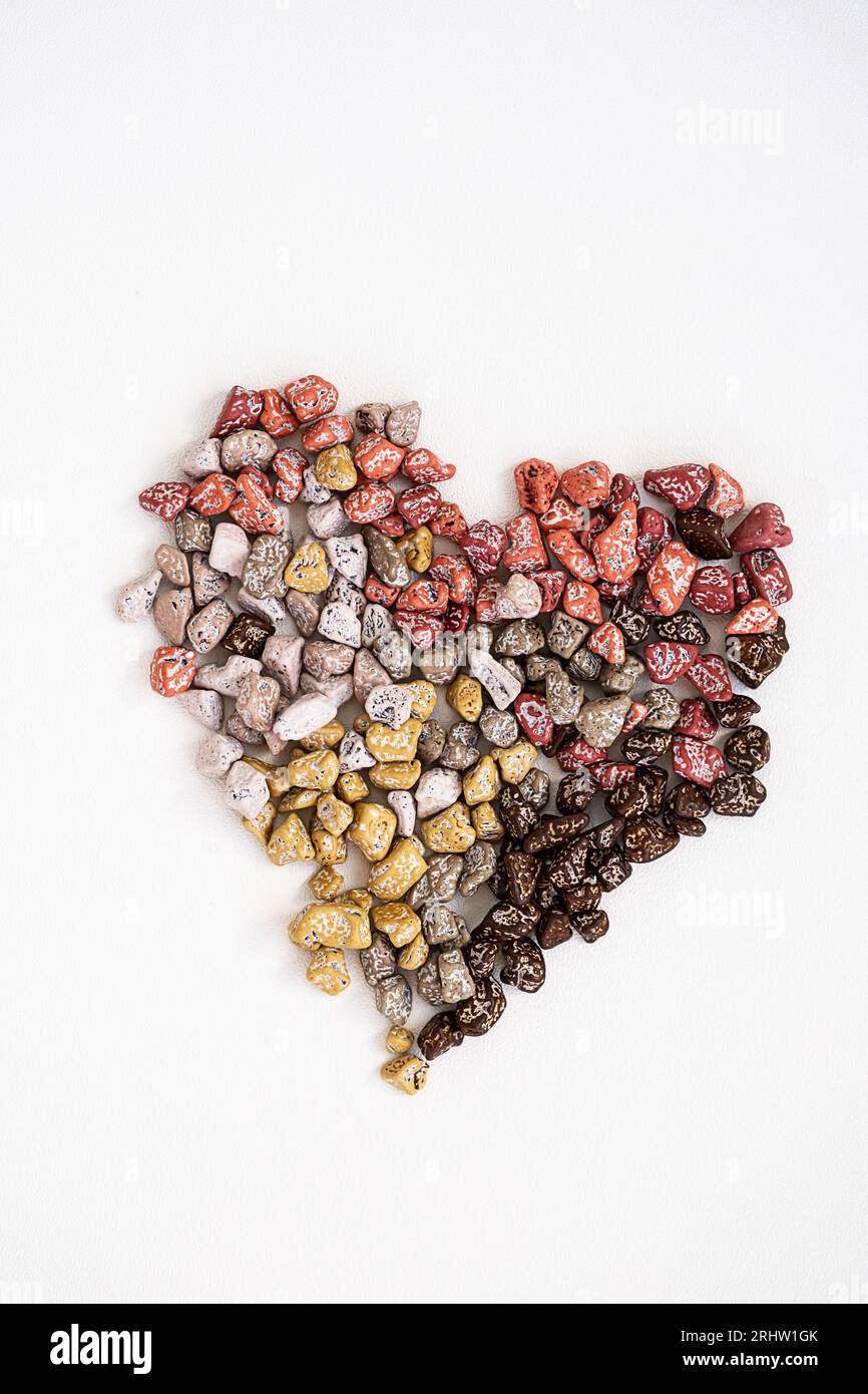 Yummy chocolate pebbles sweet collection Stock Photo - Alamy