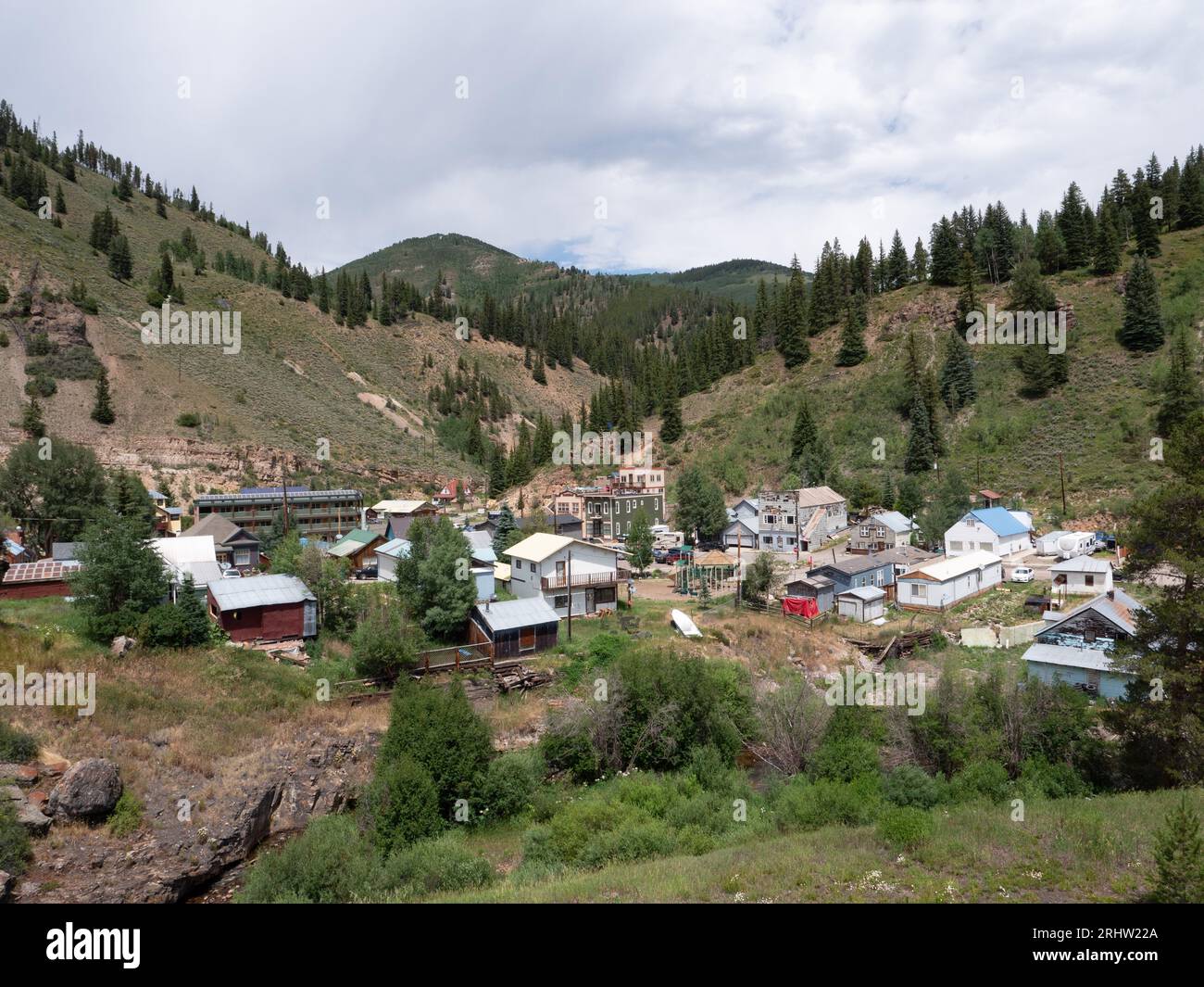 The town of Red Cliff, Colorado on July 29, 2023. Photo by Francis ...