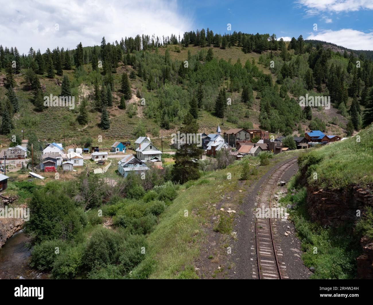The town of Red Cliff, Colorado on July 29, 2023. Photo by Francis ...