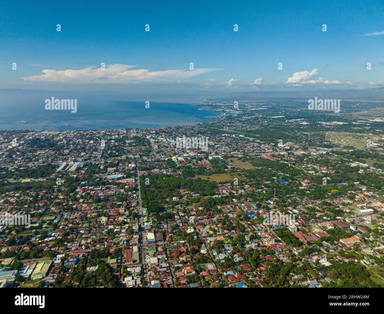 Daylight view of General Santos City in Mindanao, Philippines ...