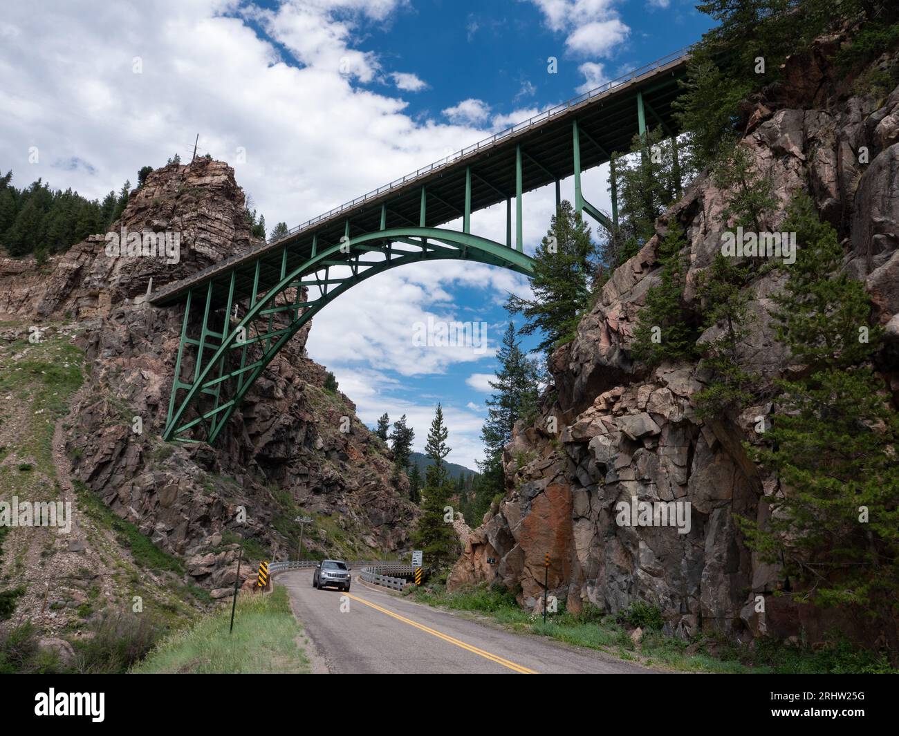 Bridge red cliff colorado hi-res stock photography and images - Alamy