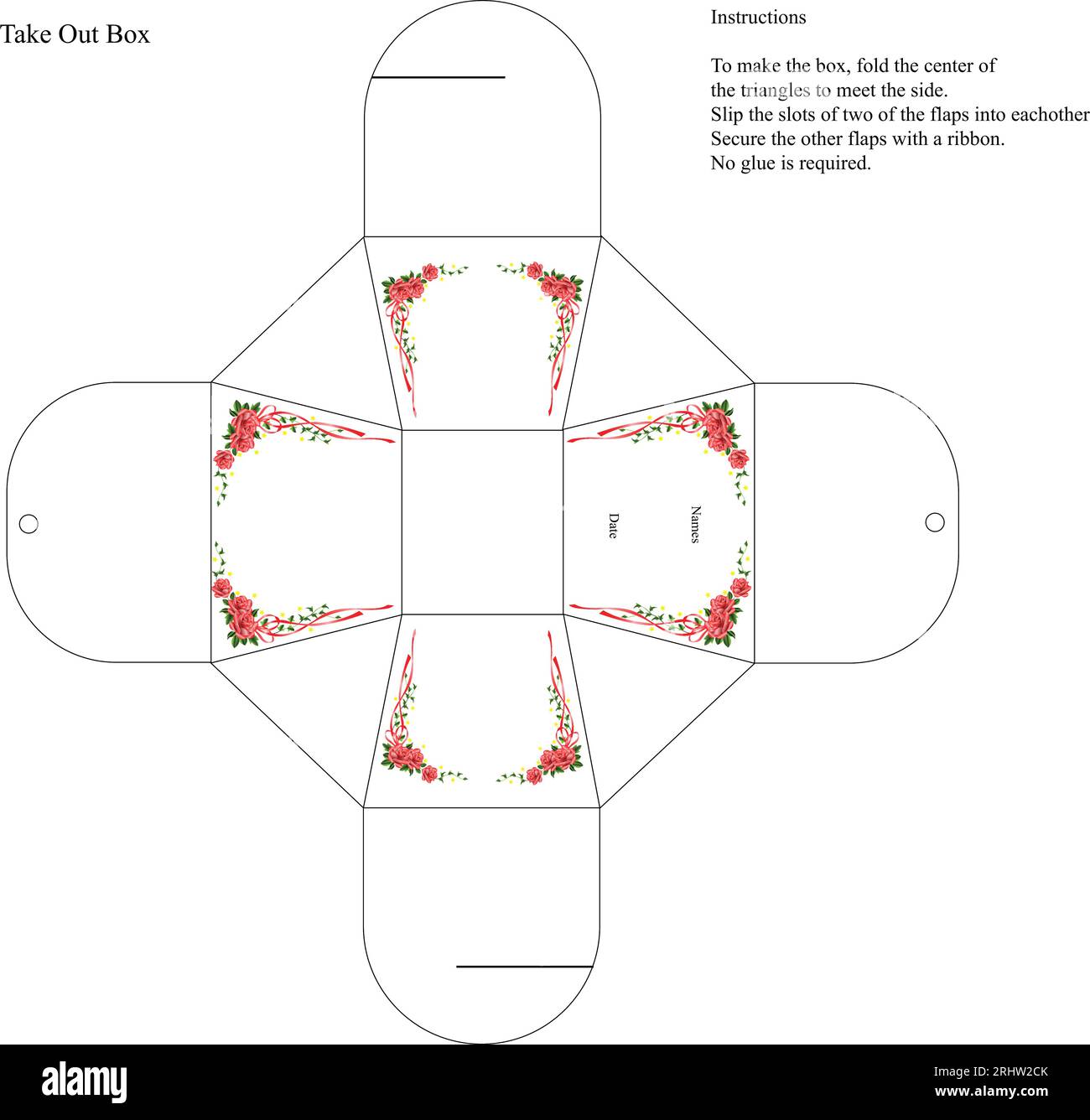 Take out box Stock Vector Images - Alamy