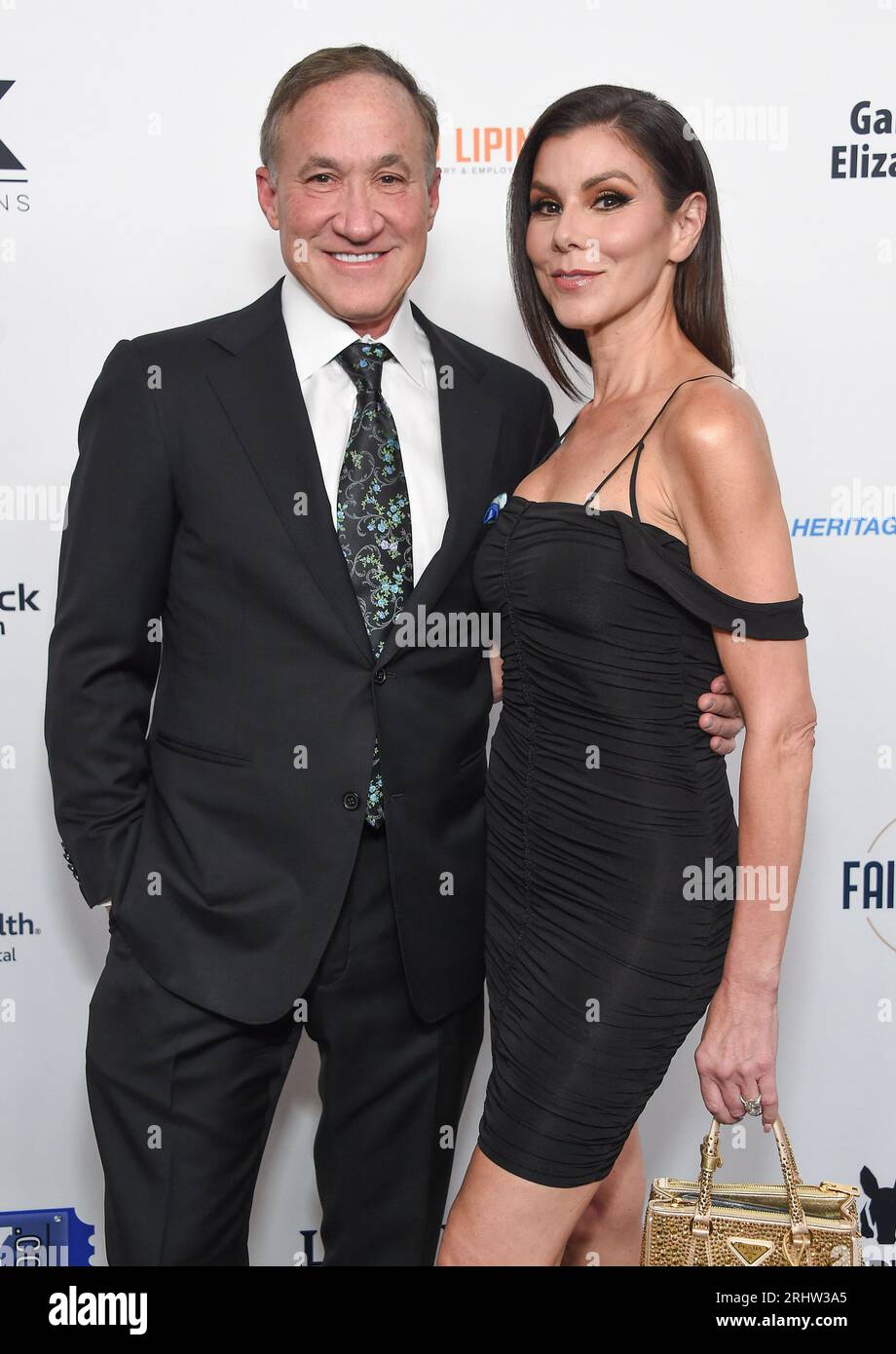 Beverly Hills, USA. 18th Aug, 2023. Dr. Terry Dubrow and Heather Dubrow ...