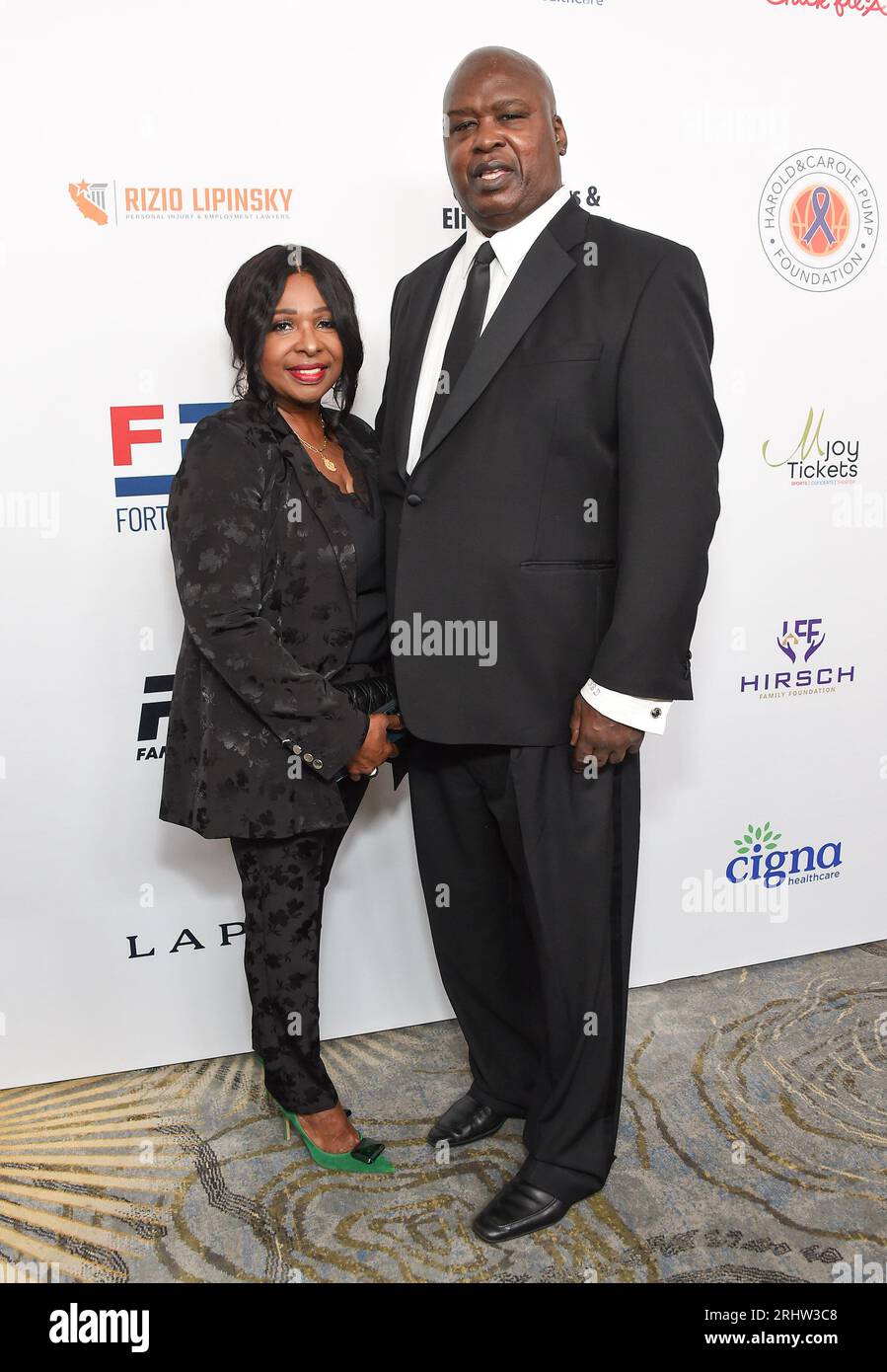 Beverly Hills, USA. 18th Aug, 2023. Bertha Douglas and Buster Douglas ...