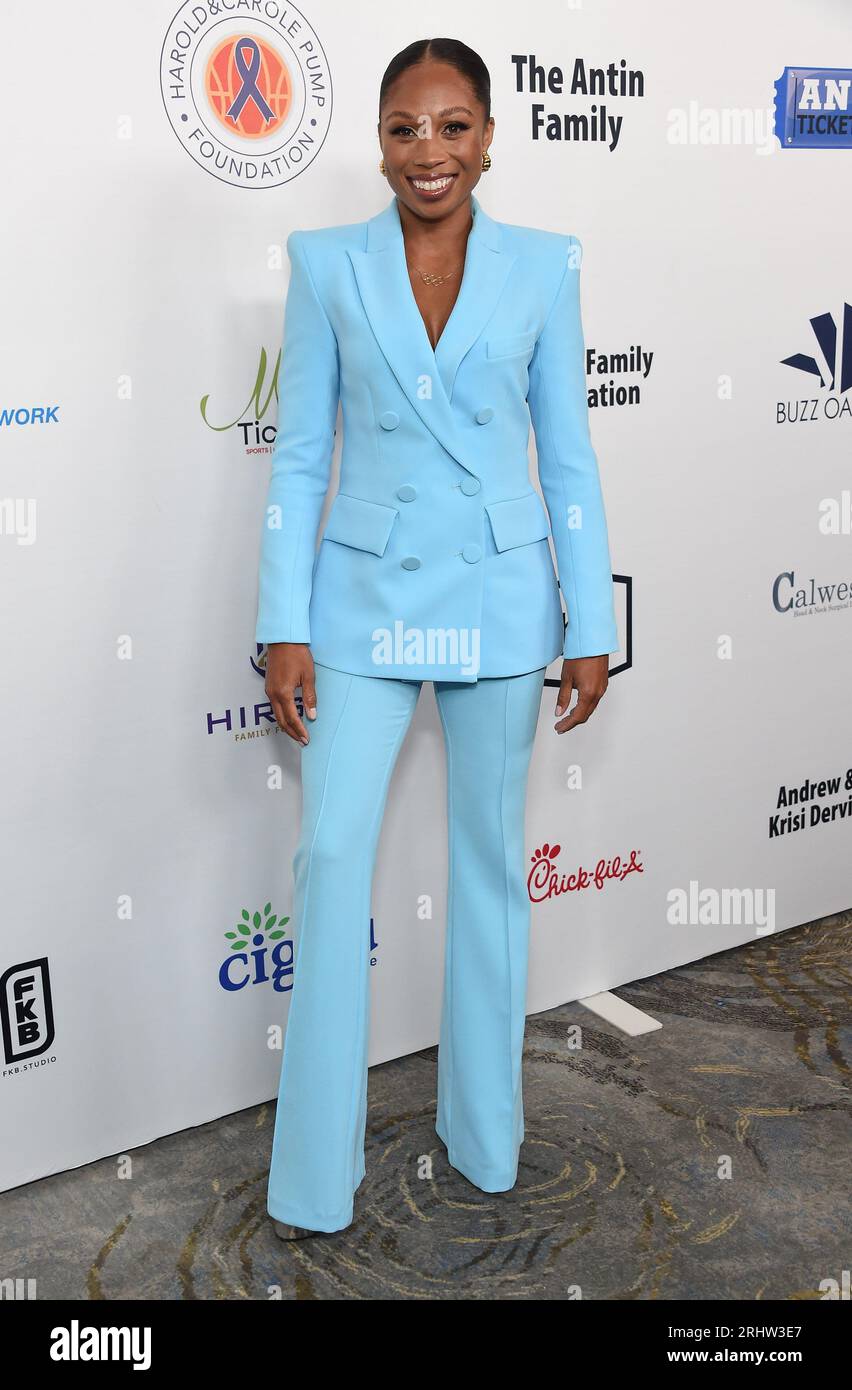 Beverly Hills, USA. 18th Aug, 2023. Allyson Felix arriving to the 23rd ...
