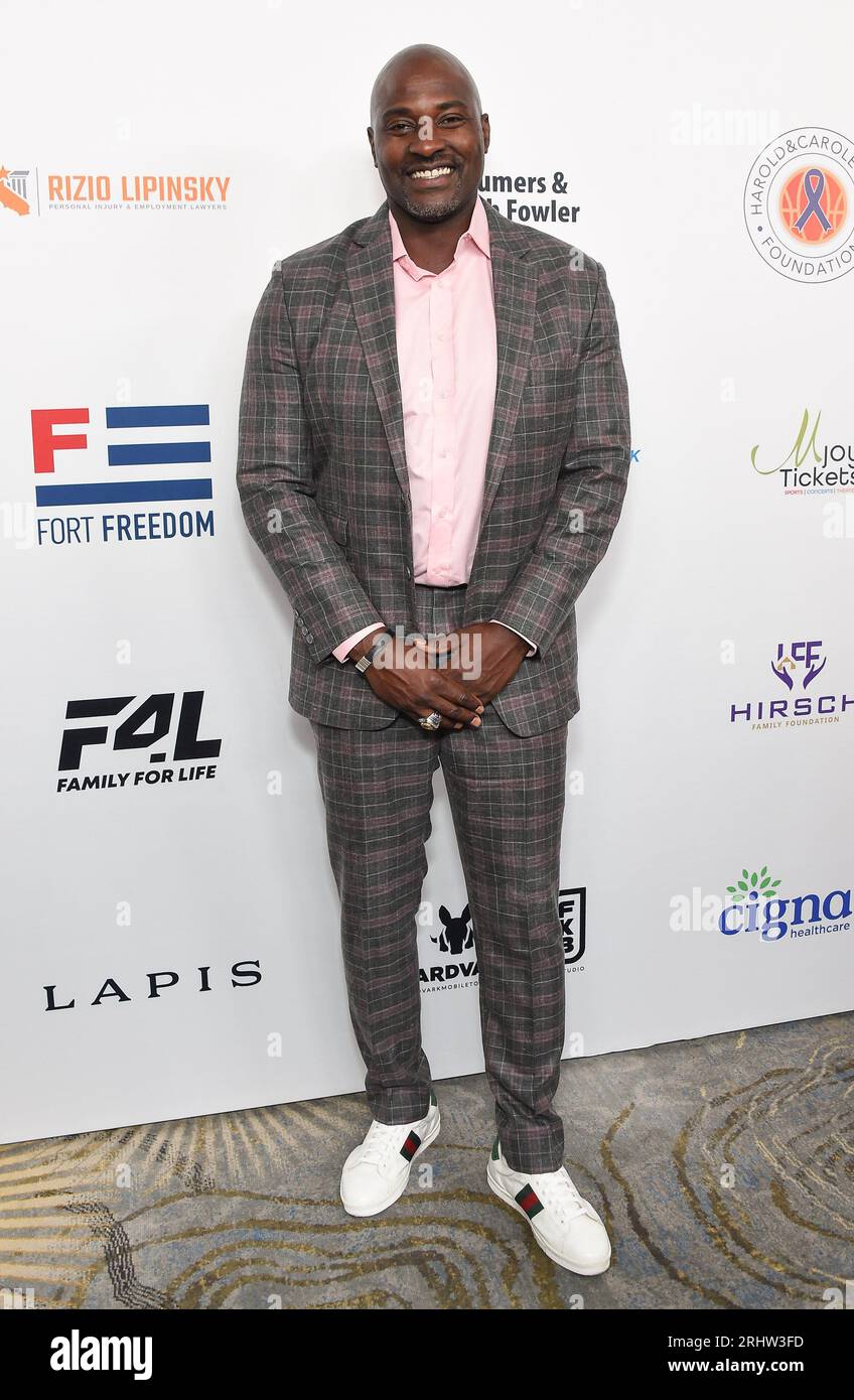 Beverly Hills, USA. 18th Aug, 2023. Marcellus Wiley arriving to the ...
