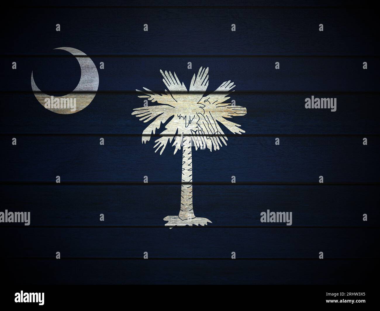 Wooden South Carolina flag background. 3d illustration Stock Photo - Alamy