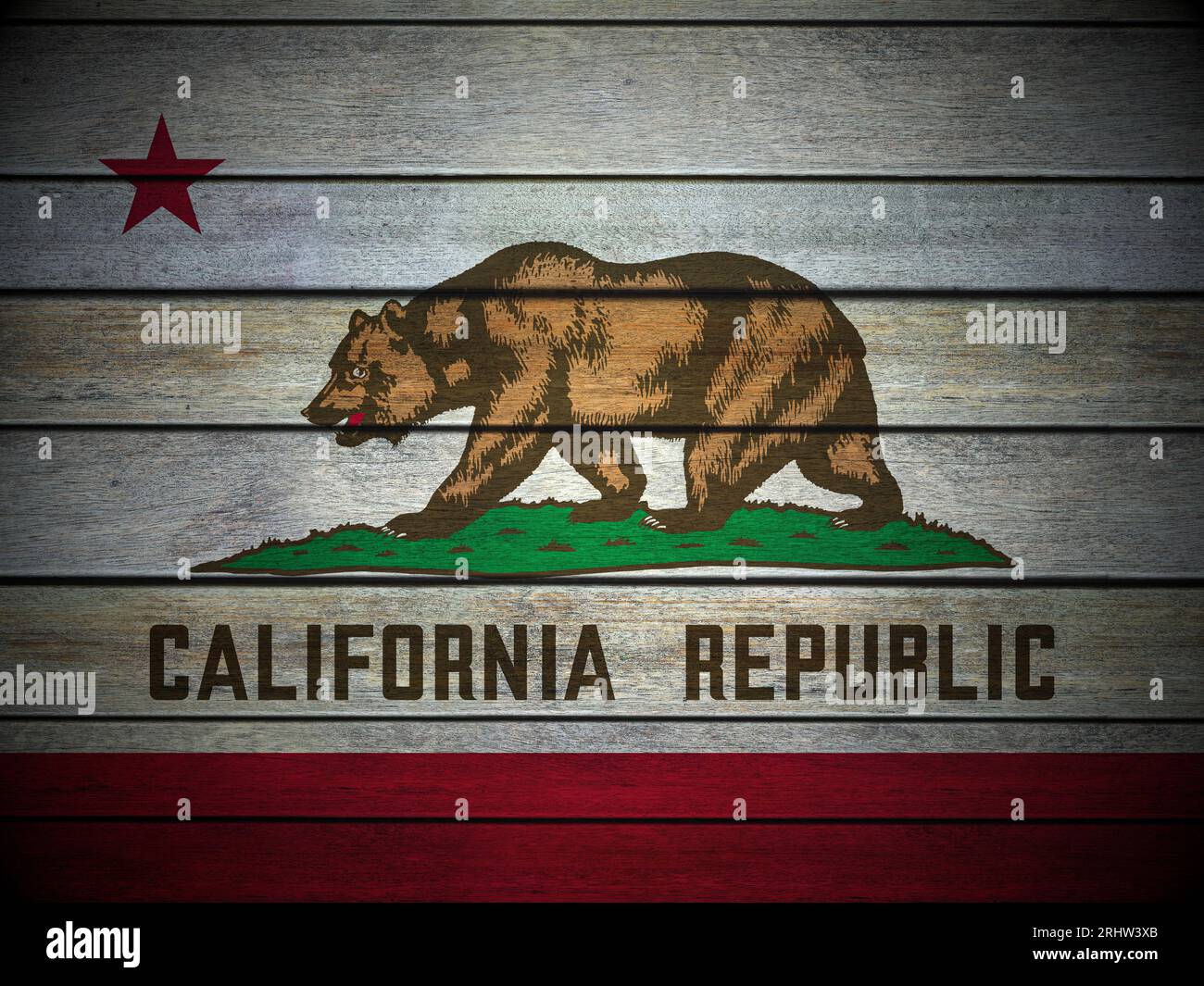 California State Flag Wallpaper