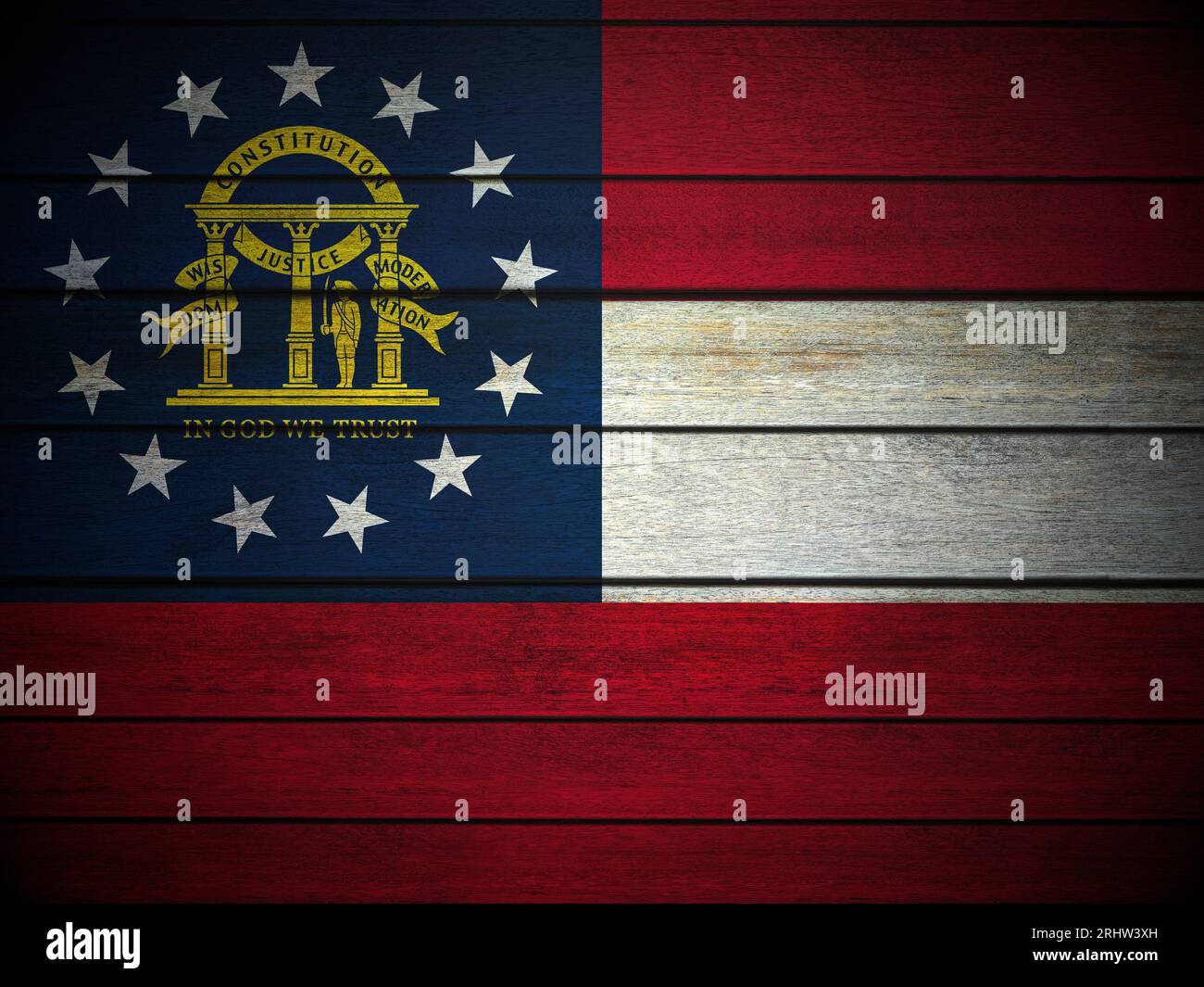 Wooden Georgia flag background. 3d illustration Stock Photo - Alamy