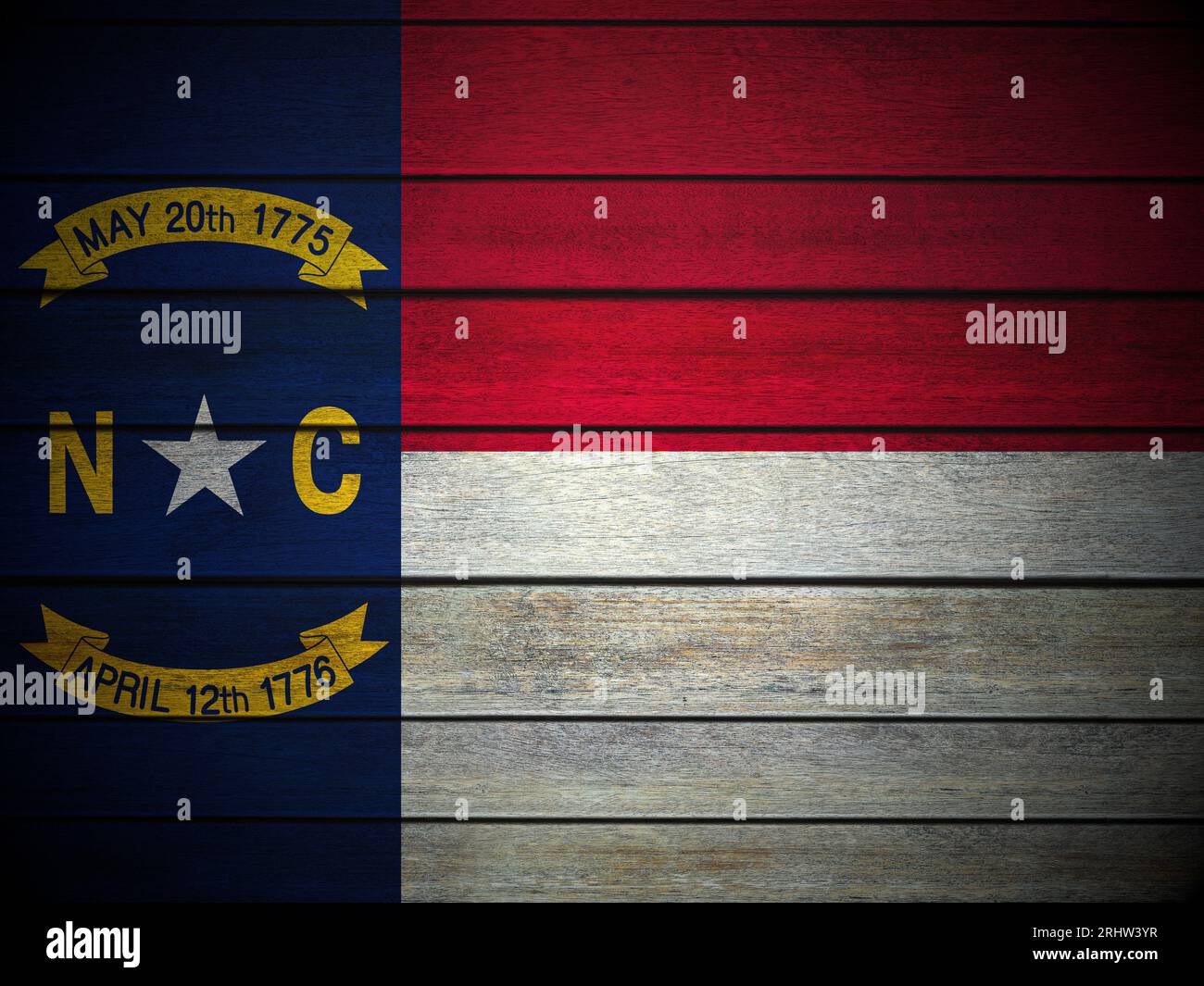 Wooden North Carolina flag background. 3d illustration Stock Photo - Alamy