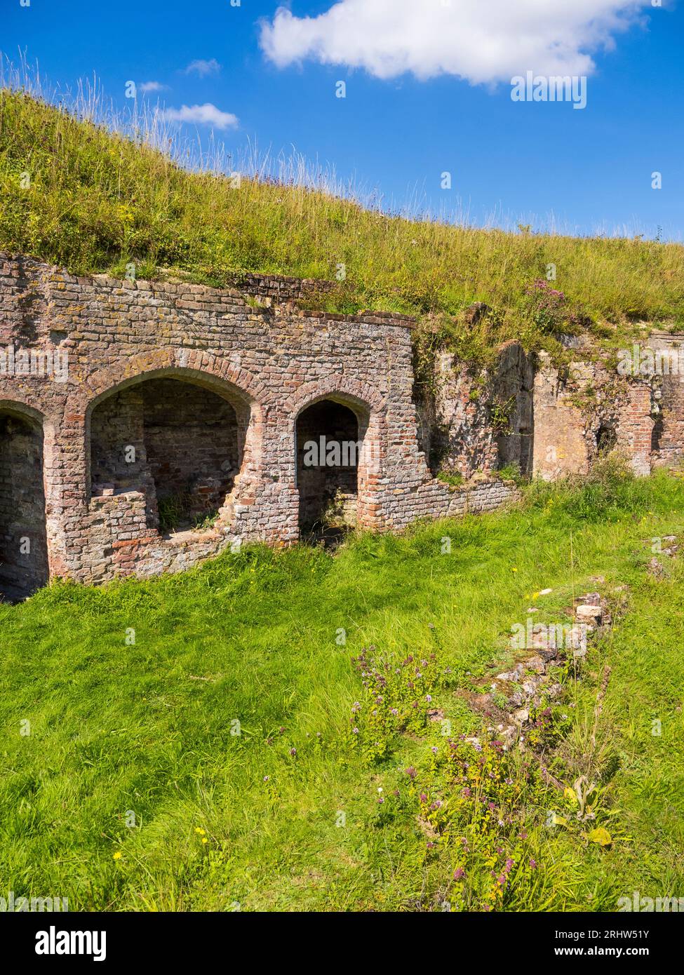 The Ruins of Basing House, Destroyed During the English Civil War, Old ...