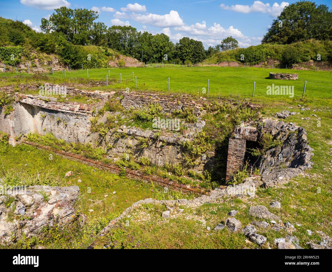 The Ruins of Basing House, Destroyed During the English Civil War, Old ...