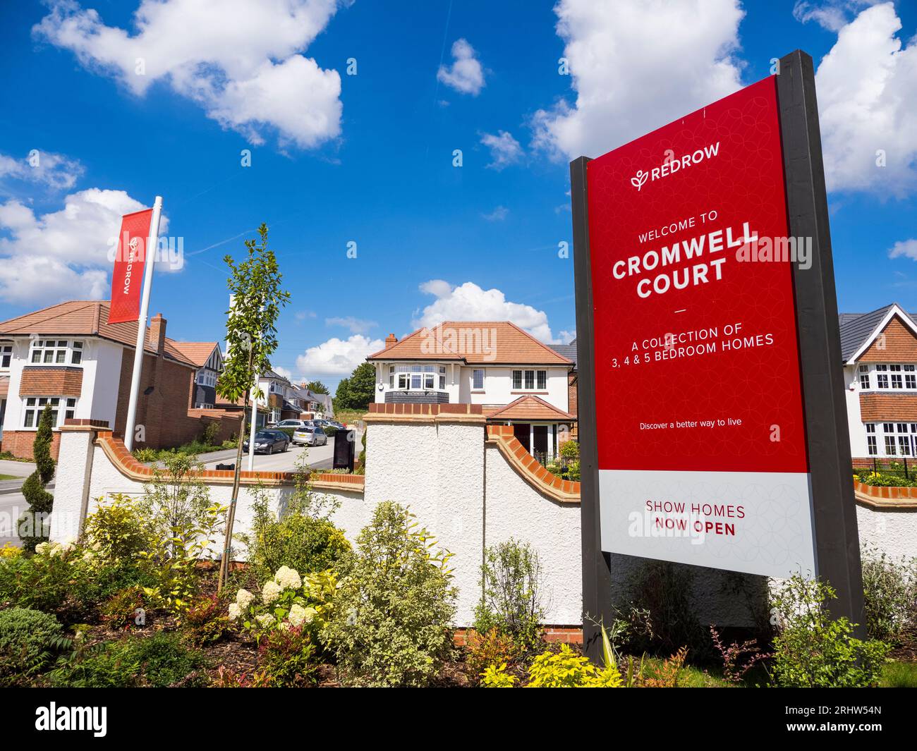 New Housing Development, Cromwell Court, Basingstoke, Hampshire ...