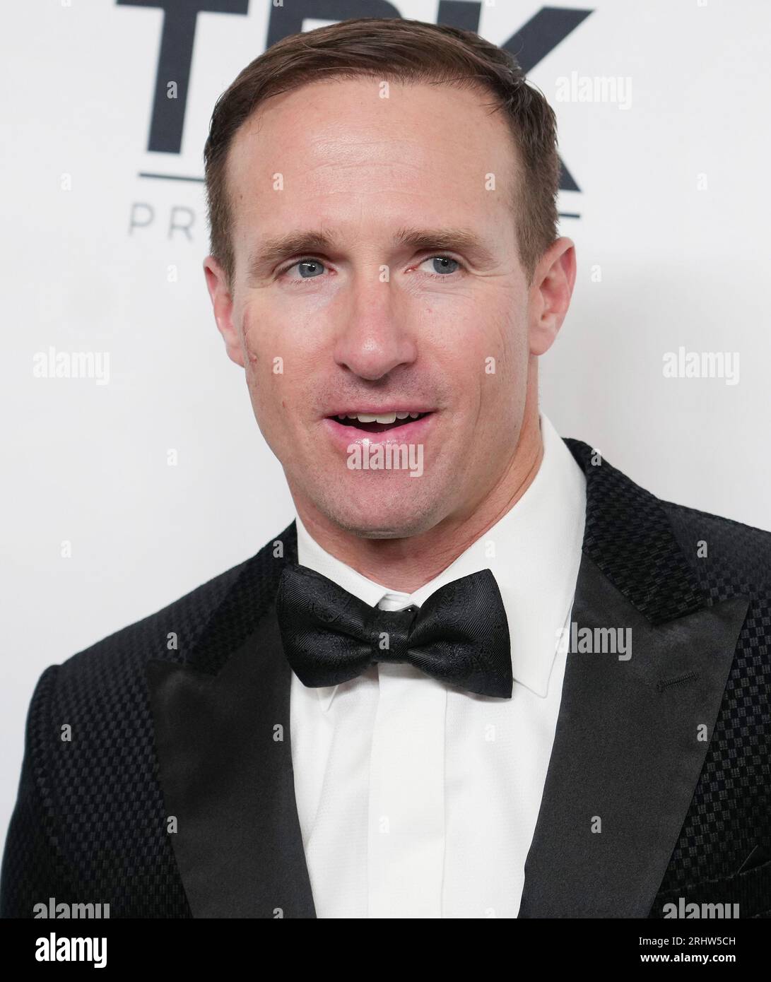 Los Angeles, USA. 18th Aug, 2023. Drew Brees arrives at the 23rd Harold ...