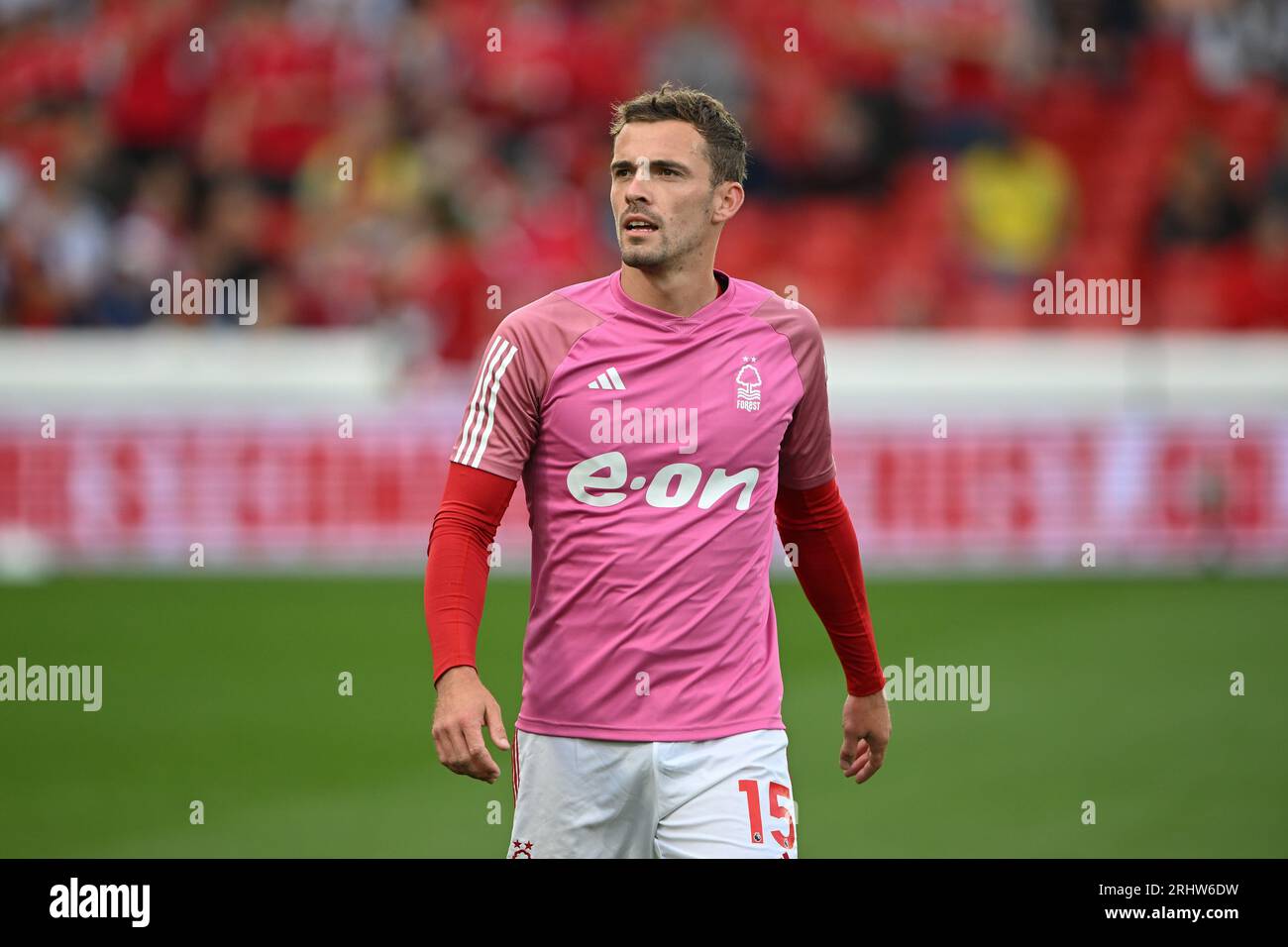 Harry Toffolo of Nottingham Forest during the Premier League match ...