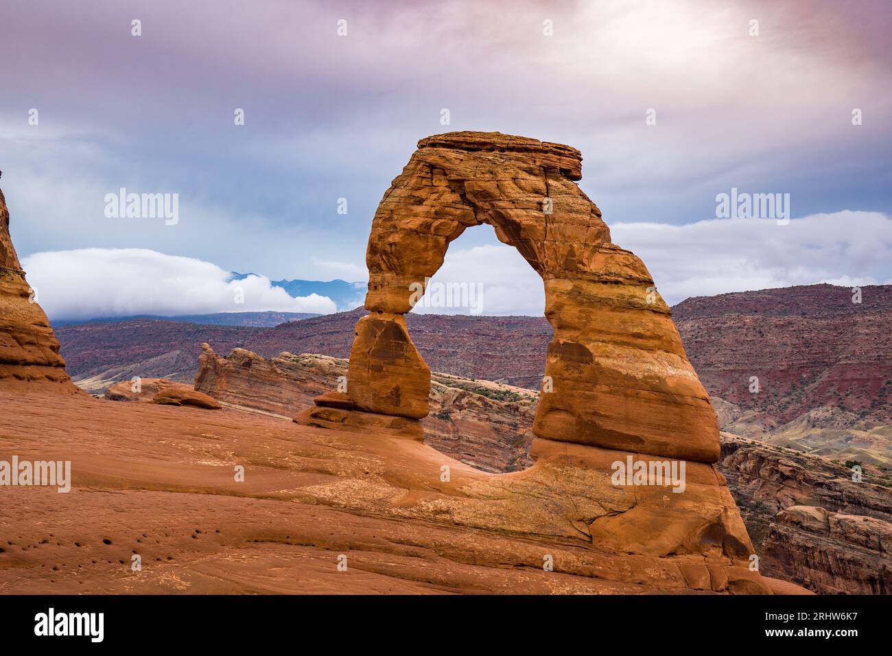 Delicate arch trailhead hi-res stock photography and images - Alamy