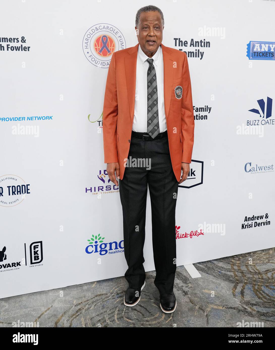 Los Angeles, USA. 18th Aug, 2023. Jamaal Wilkes arrives at the 23rd Harold & Carole Pump ...