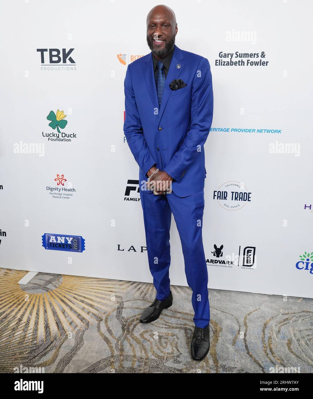 Los Angeles, USA. 18th Aug, 2023. Lamar Odom arrives at the 23rd Harold ...