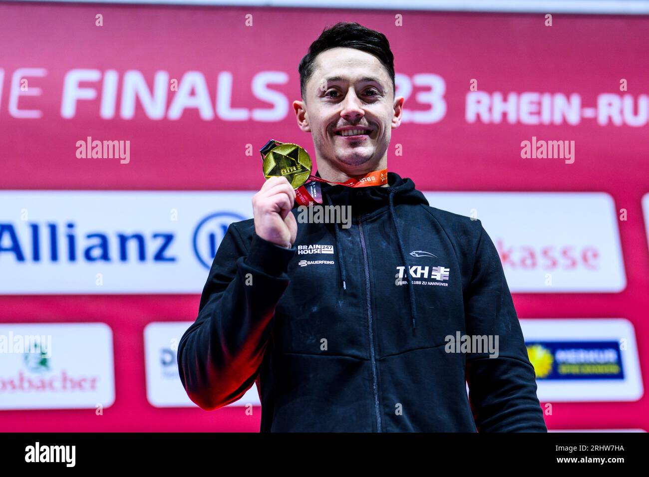 09 July 2023, North Rhine-Westphalia, Duesseldorf: Gymnastics ...