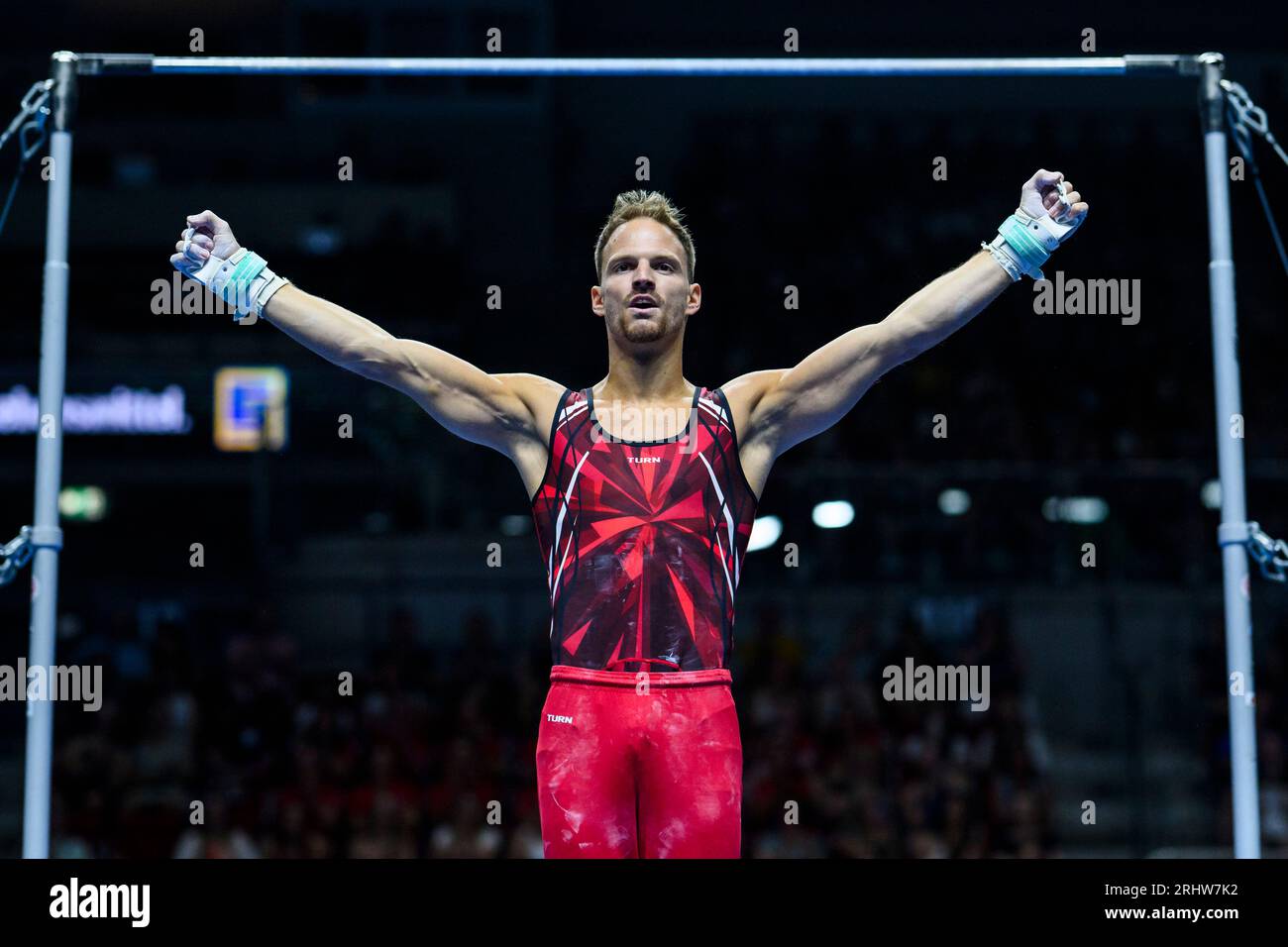 09 July 2023, North Rhine-Westphalia, Duesseldorf: Gymnastics ...