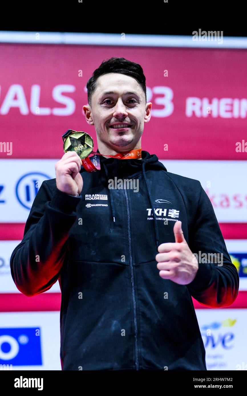 09 July 2023, North Rhine-Westphalia, Duesseldorf: Gymnastics ...